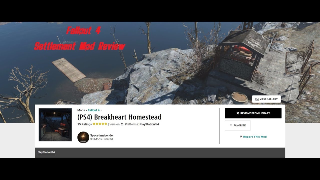 Settlement Mod Review Breakheart Banks - YouTube