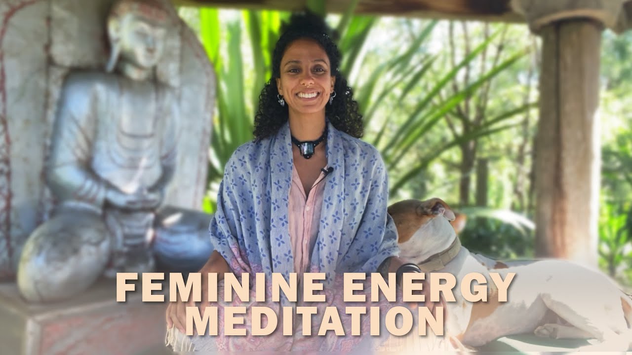 Feminine Energy Meditation Guided Breathwork - YouTube
