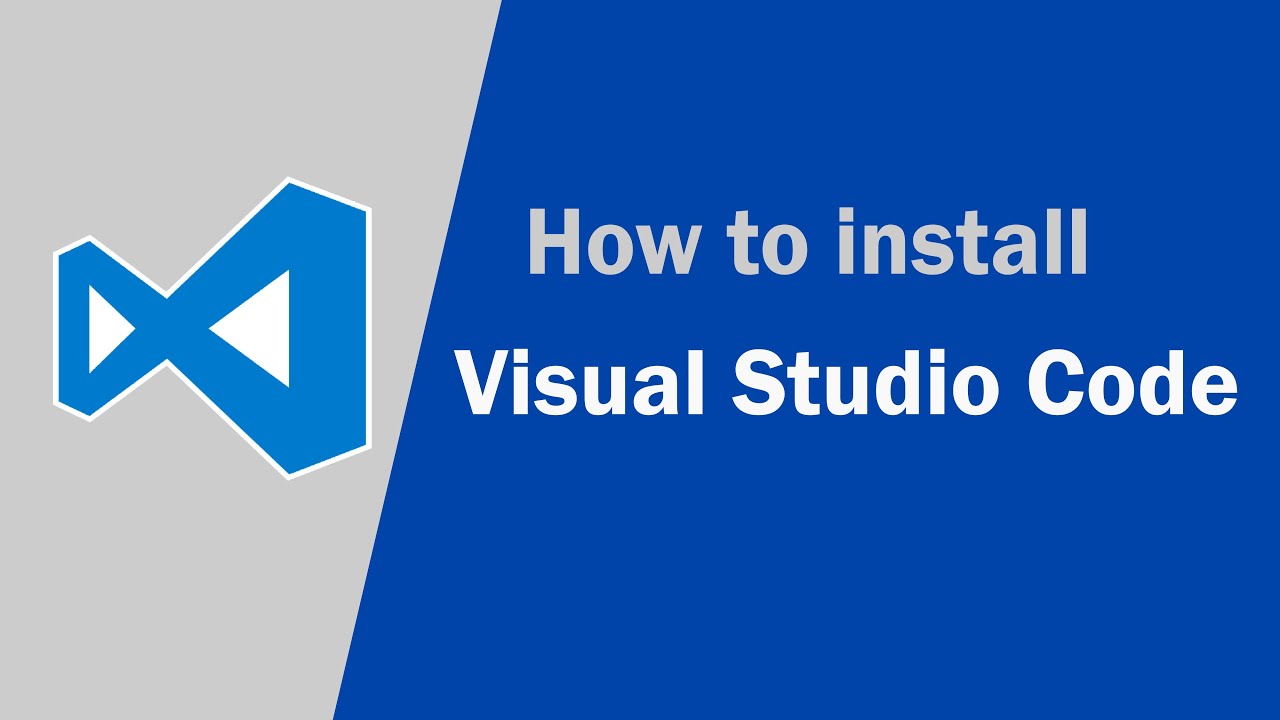 How to install visual studio code - YouTube