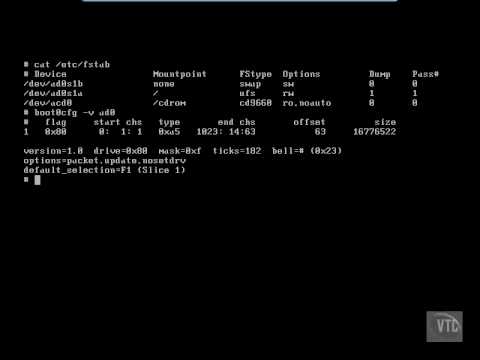 FreeBSD - Configuring the Boot Manager - YouTube