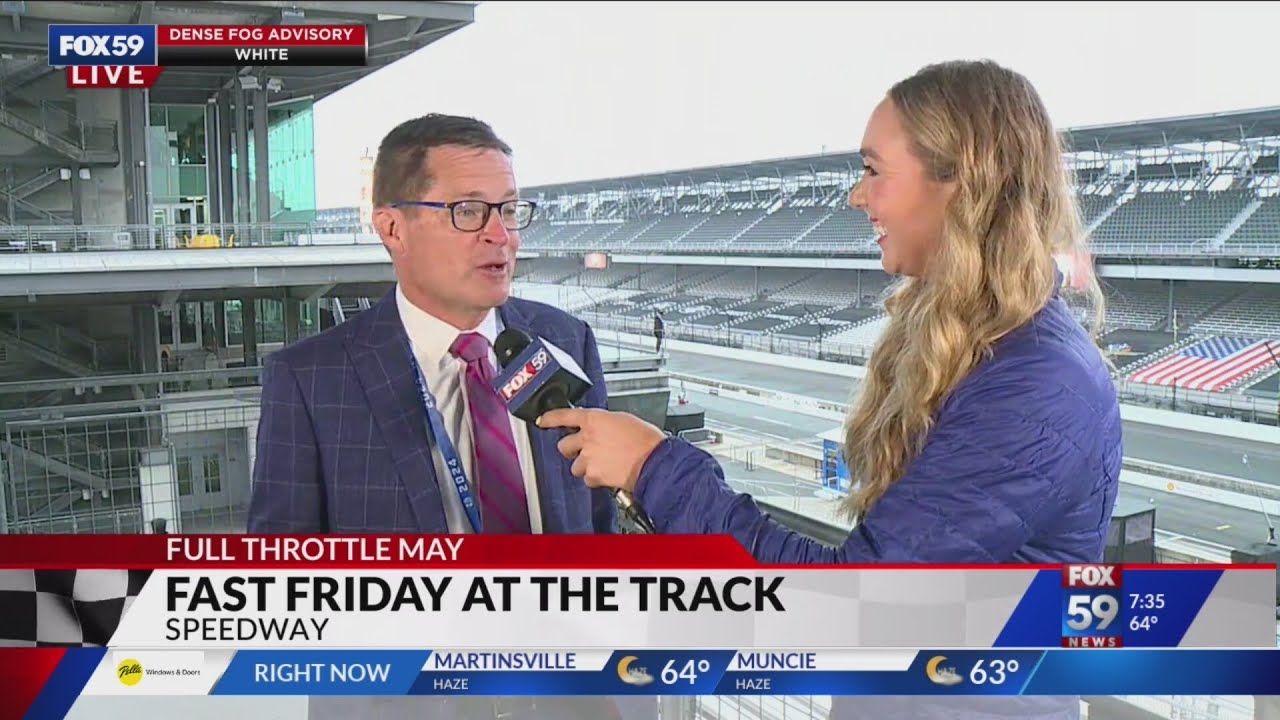 IndyCar drivers will reach speeds of nearly 237 mph at Fast Friday, how ...