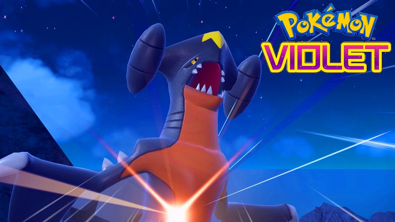 Shiny Garchomp - Pokemon Scarlet and Violet - YouTube