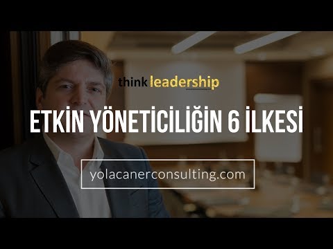 Etkin Yöneticilik Hakkında Bilmenizi Önerdiğim 6 Temel Prensip 📈 Liderlik Eğitimi