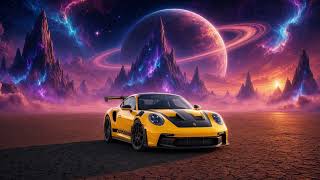 Porsche GT3RS Nebula Sky 4k Live Wallpaper / 3 hours