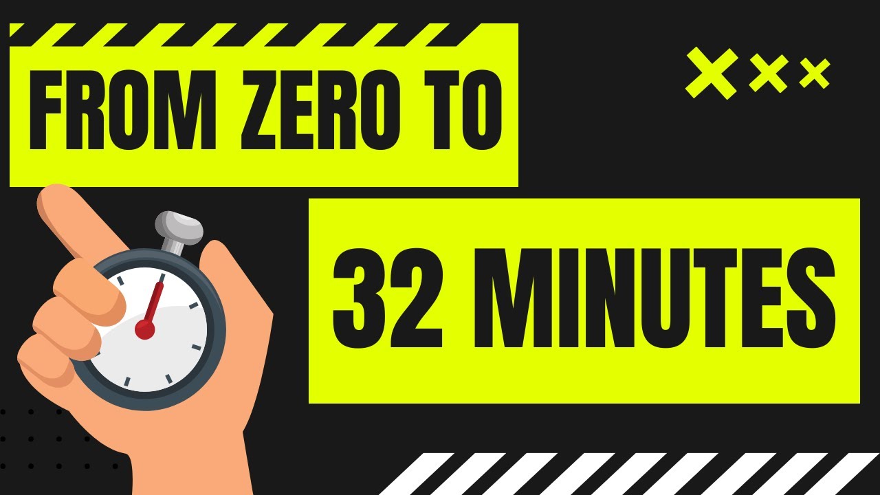 TIMER ! 32 Minute Timer Countup from 0 to 32 mins in minutes and ...