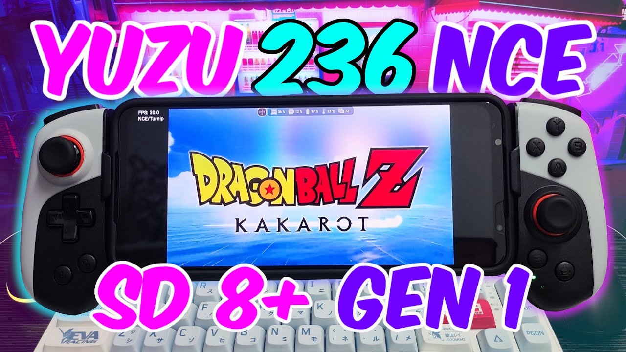 Yuzu Emulator (Android) Dragon Ball Z: Kakarot | Snapdragon 8+ Gen 1 ...