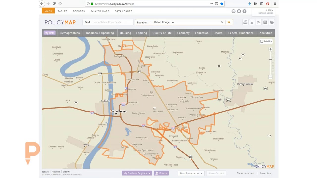 Using PolicyMap to Develop Data Driven Interventions for Vulnerable ...