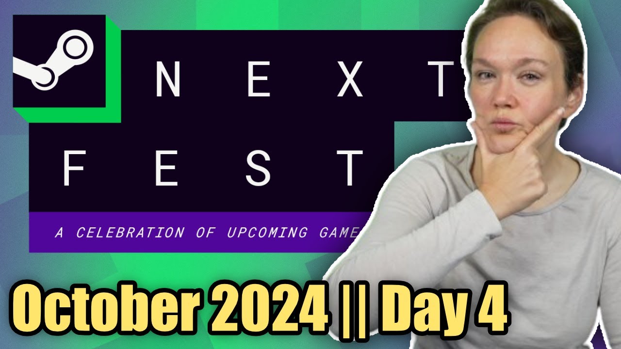 DEMO DAY 04 || Steam Next Fest October 2024 - YouTube