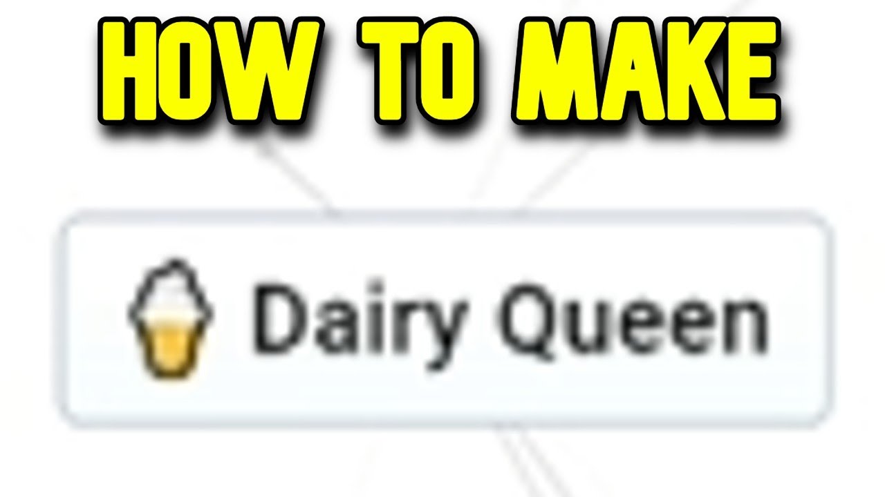 How to Make a Dairy Queen in Infinite Craft - YouTube