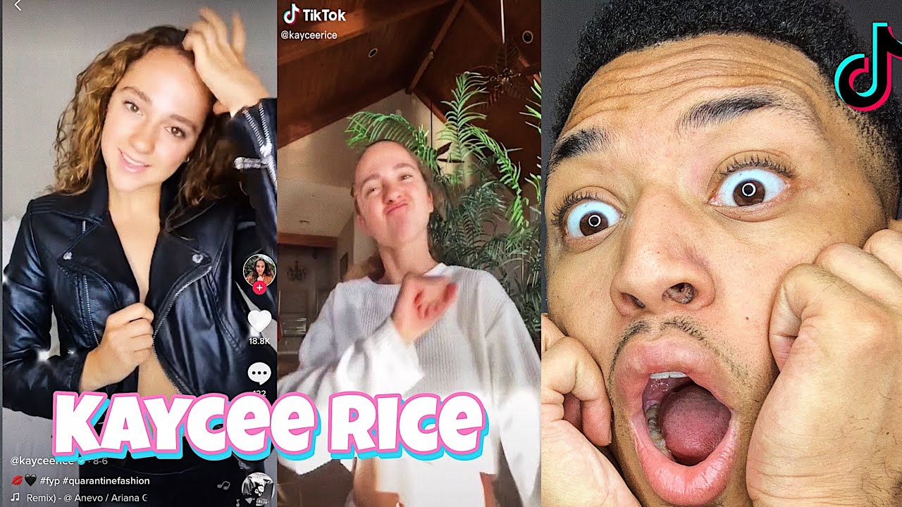 Kaycee Rice New TikTok Dance Compilation 2020 (REACTION!)😍 - YouTube