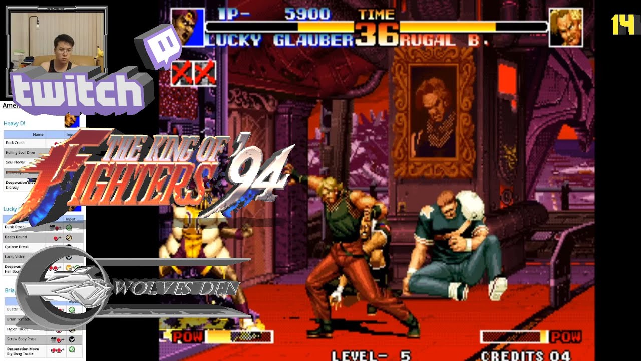 (ARC) KOF '94 - Team USA - Attempt 2 - Part 3 - YouTube