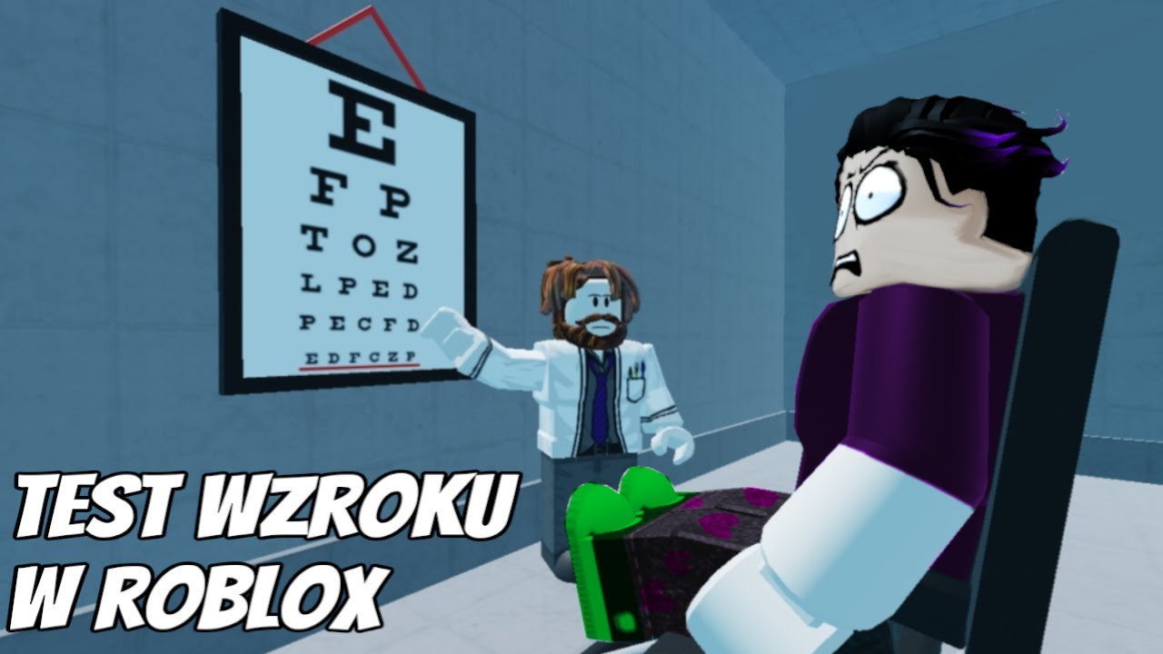 TESTUJE WZROK w ROBLOX! - YouTube