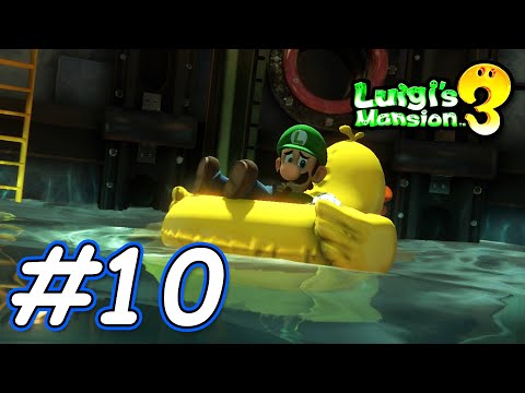 Luigi's Mansion 3 | Floor B2 - Boilerworks - Clem (Mechanic Ghost Boss ...