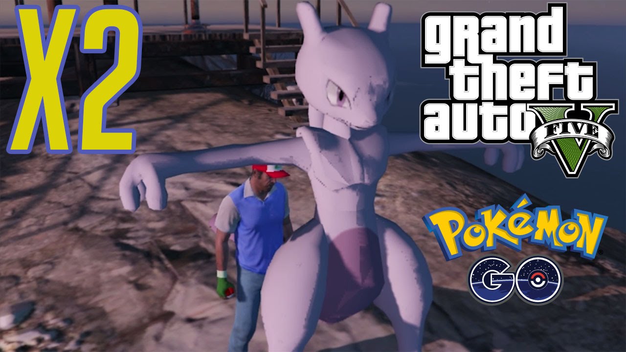 GTA V Pokemon Go | มิวทูกับเป็นโปเกมอนที่สุดยอด(ยอดเขา) EP.2 - YouTube