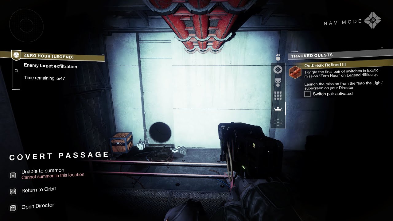 Final Pair of Switches in Zero Hour Location Guide [Destiny 2] - YouTube