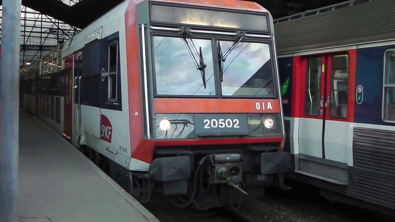 Départ Z 20500 de Paris St-Lazare - YouTube