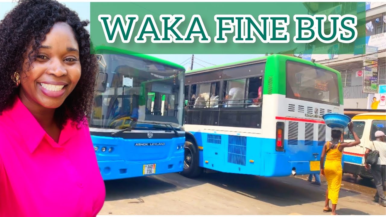 Waka Fine Bus - Sierra Leone | New Bus System in Sierra Leone 🇸🇱 - YouTube