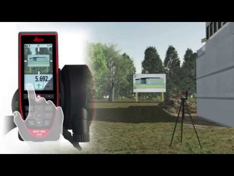 Leica DISTO D810 touch – How to make an area measurement in a photo