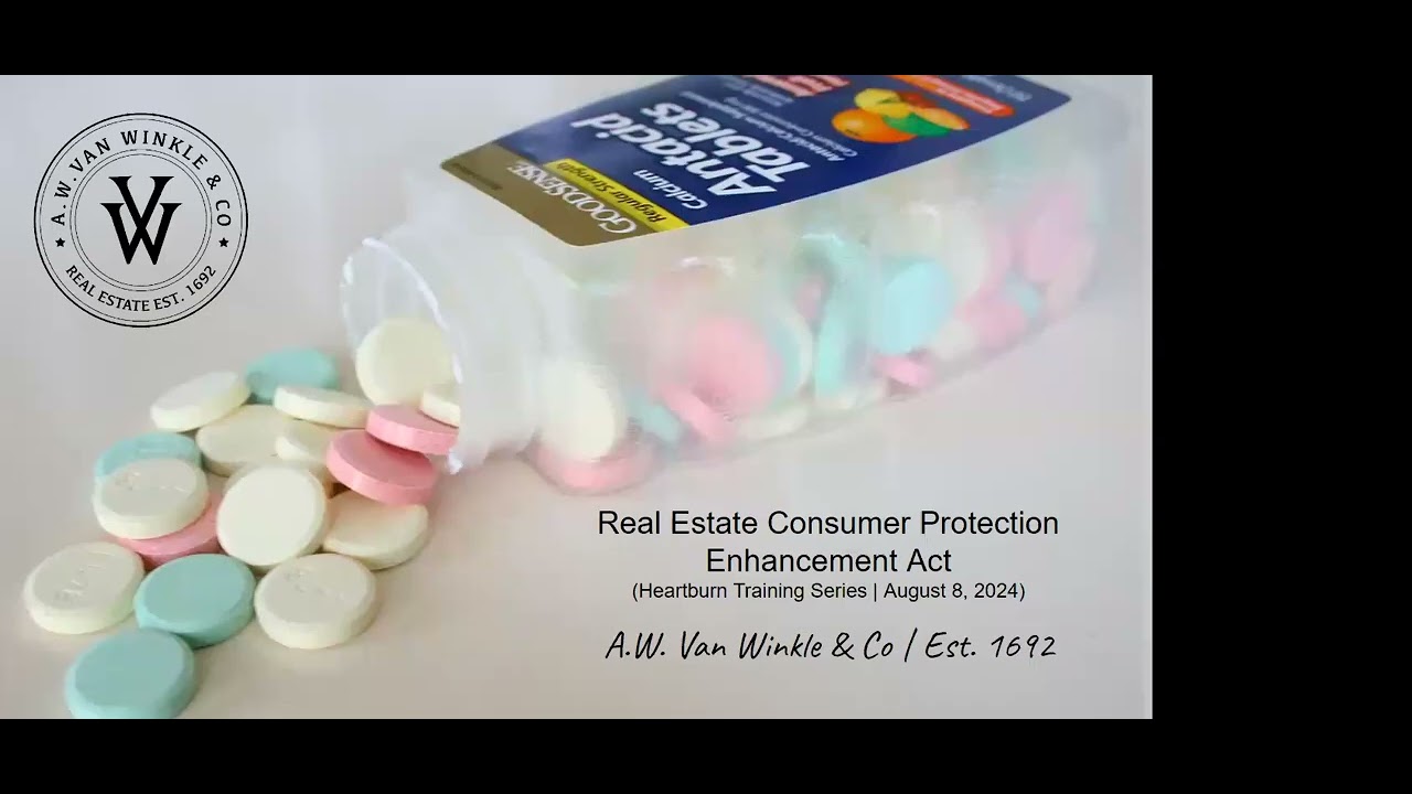 AWVWCO Meeting - Real Estate Consumer Protection Enhancement Act ...