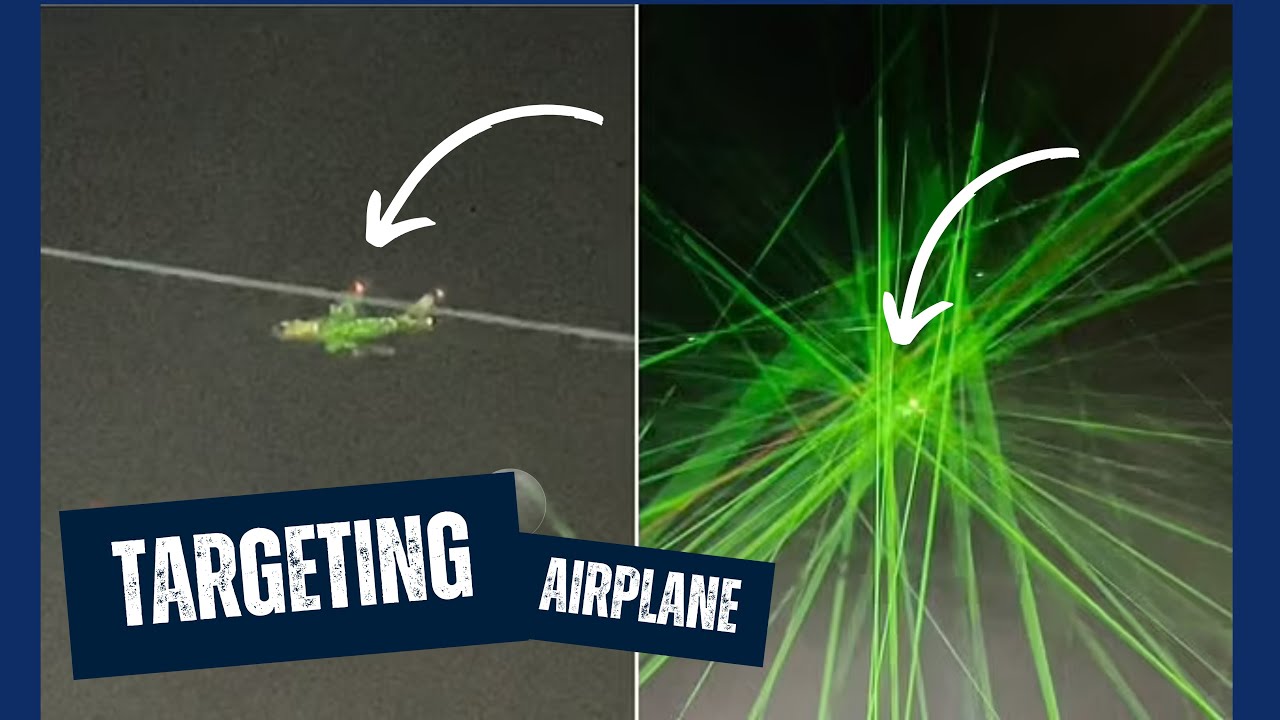 Blinded By The Light: Aircraft Targeted By Laser Pointers | Aviation ...