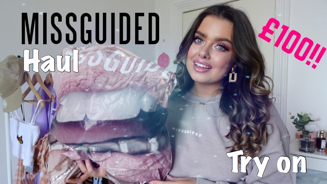 MISSGUIDED SIZE 12 TRY ON HAUL | May 2020 | £100 on clothes? - YouTube