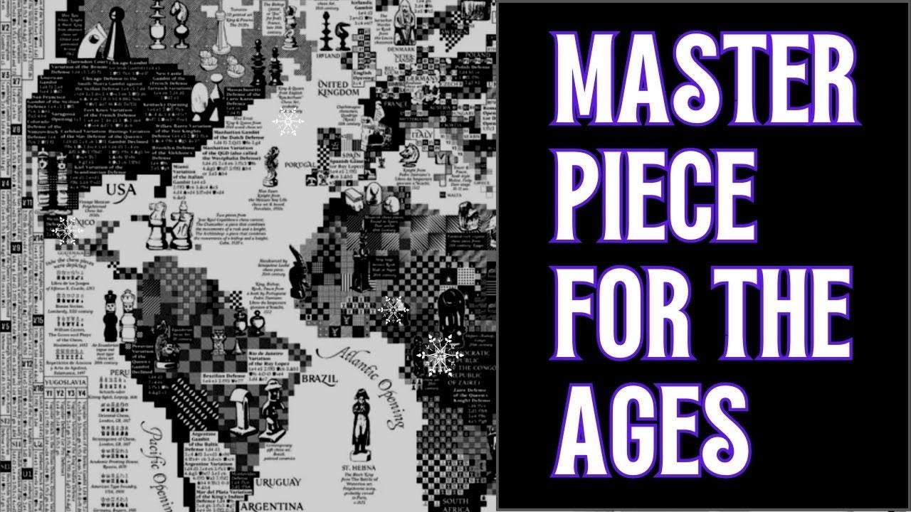 "THE CHESS MAP OF THE WORLD" - Best Masterpiece you never knew about ...