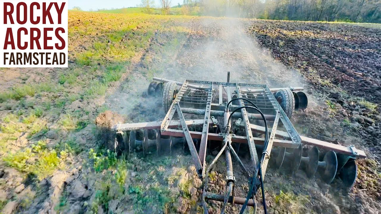 Discing A Hay Field With A John Deere 5125M! Hay Season 2024 Prep ...