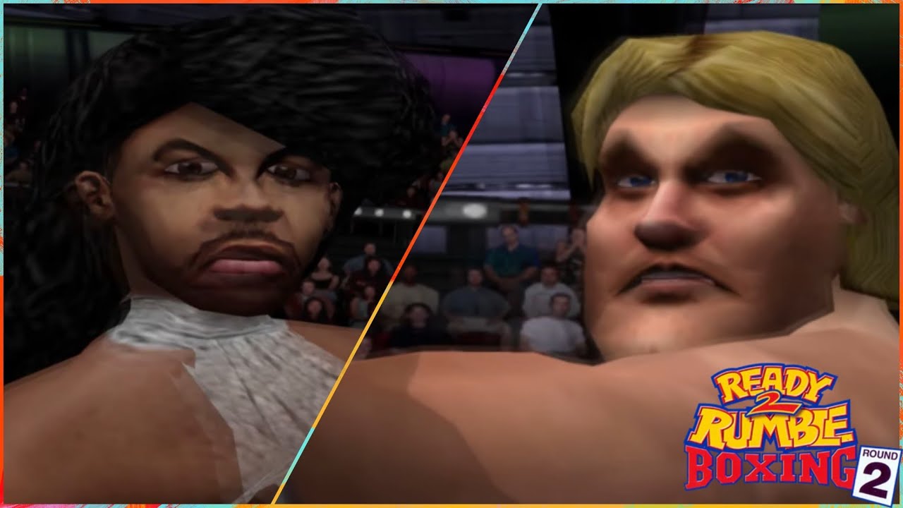 Ready 2 Rumble Boxing: Round 2 PS2 4K Gameplay - G.C. Thunder Vs. Boris ...