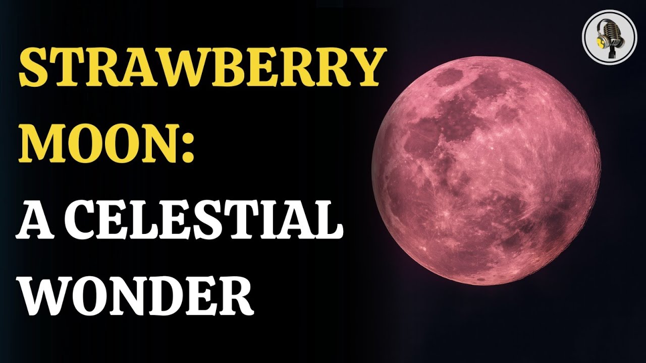 Strawberry Moon: A Stunning Lunar Phenomenon | WION Podcast - YouTube