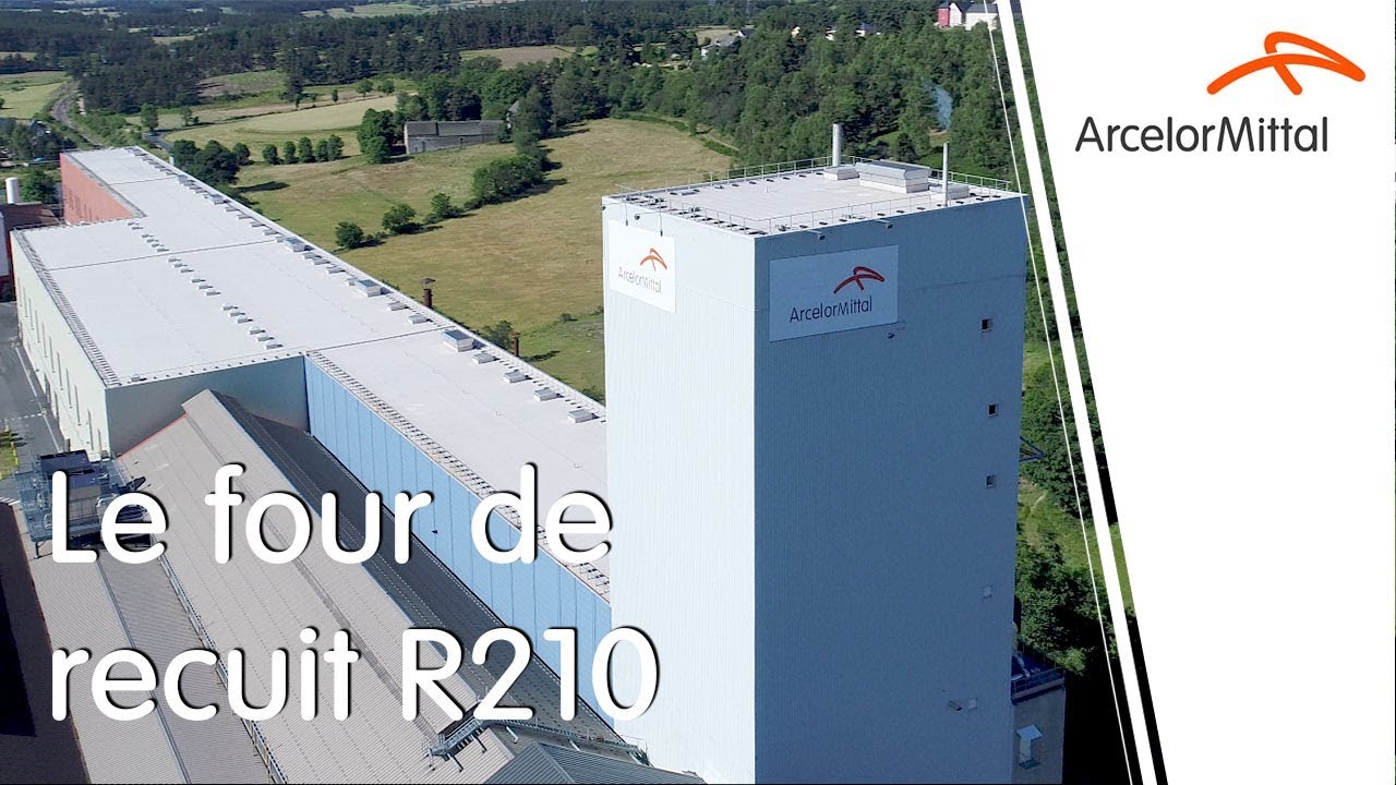 ArcelorMittal Saint-Chély d'Apcher - Le four de recuit 210 - YouTube