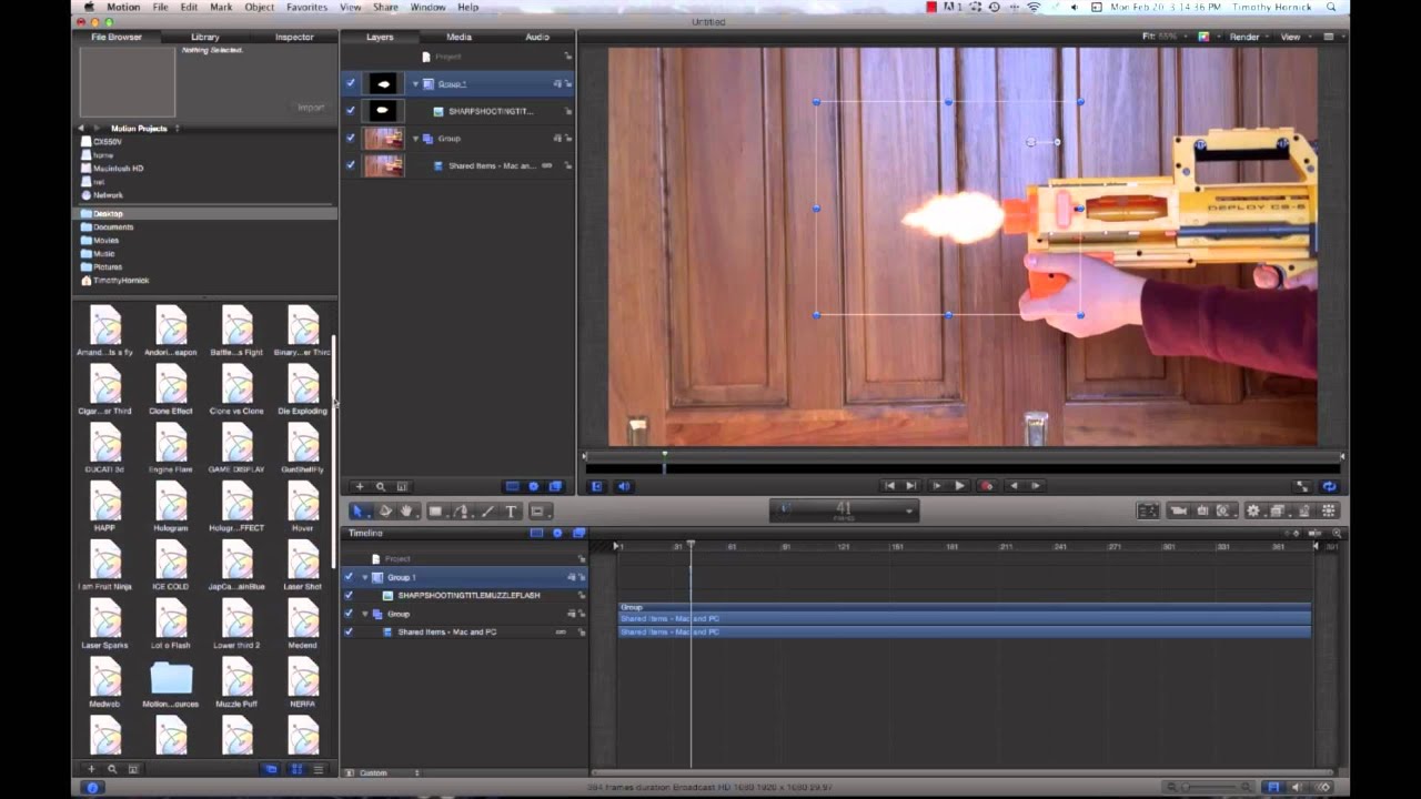 Muzzle Flash Tutorial - YouTube