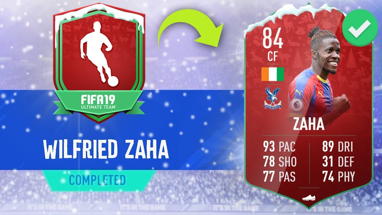 84 'FUTMAS' ZAHA SBC CHEAPEST SOLUTION - #FIFA19 FUTMAS 84 Wilfried ...