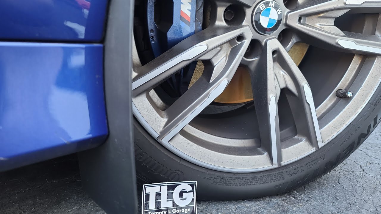 TLG Custom BMW M340i mudflaps! - YouTube