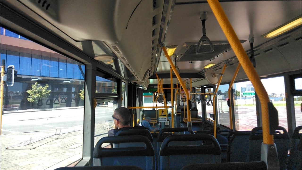 Transperth OC500LE Mercedes Benz Air-conditioning TP1410 - YouTube