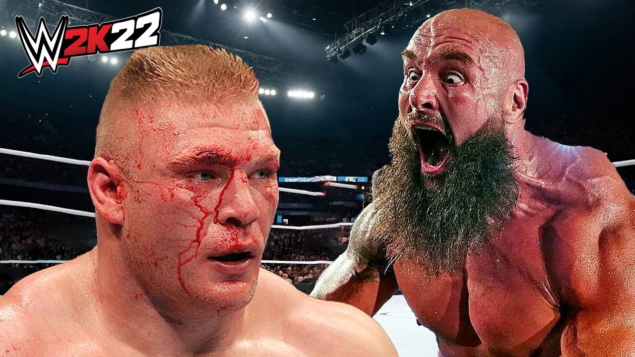 Adam Joseph Scherr vs. Brock Lesnar (WWE 2K22) - Rematch - YouTube