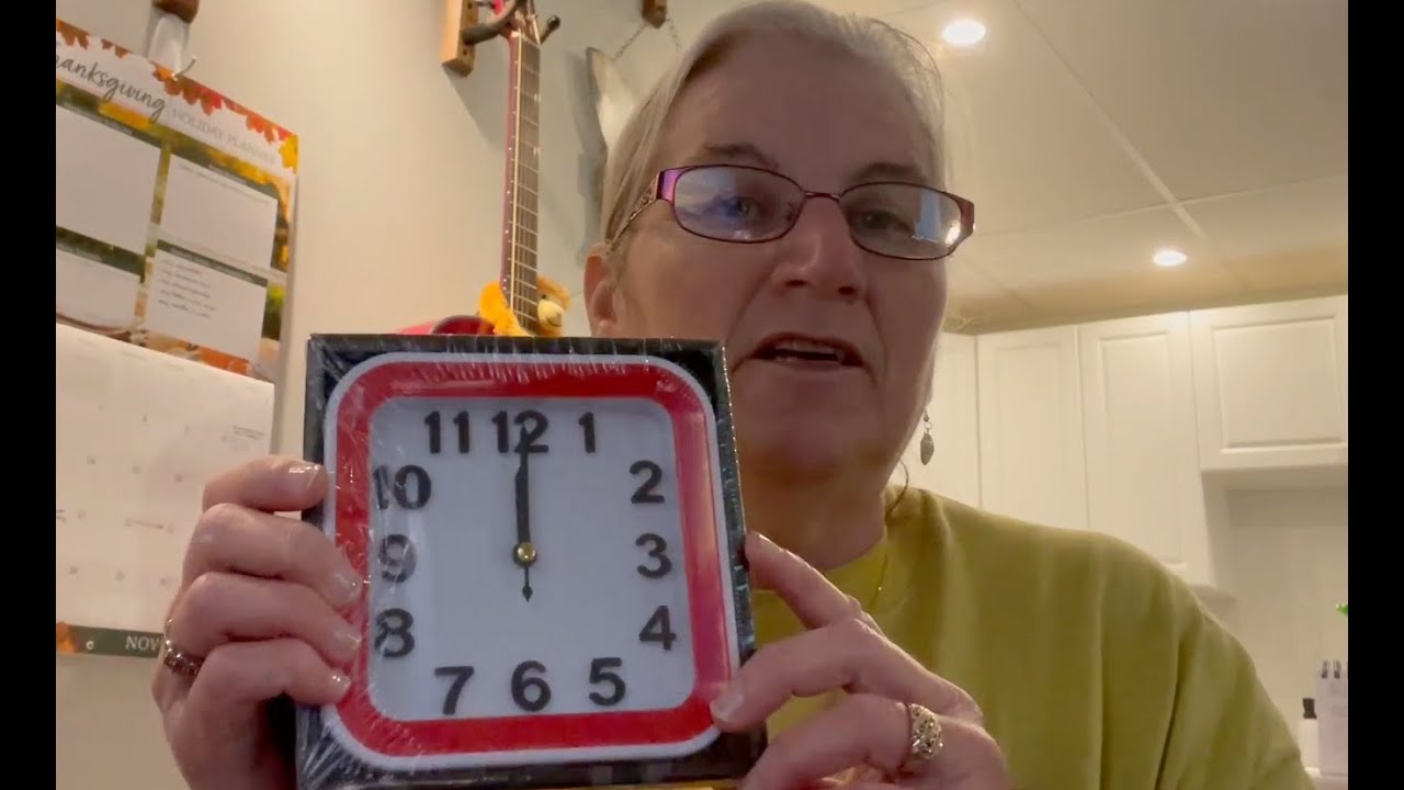 Herald & Barnes Standing Alarm Clock Dollarama SCORE! ⏰💰 - YouTube