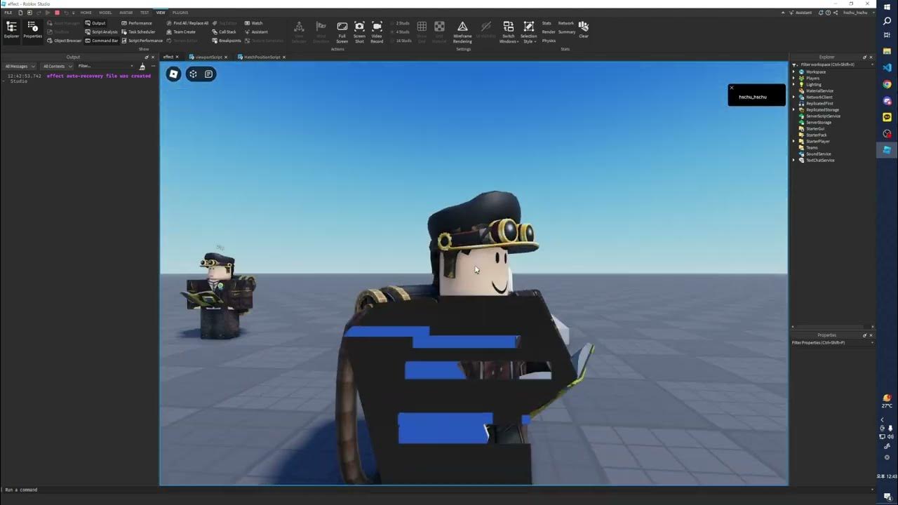 Character viewport masking [Roblox Studio] - YouTube