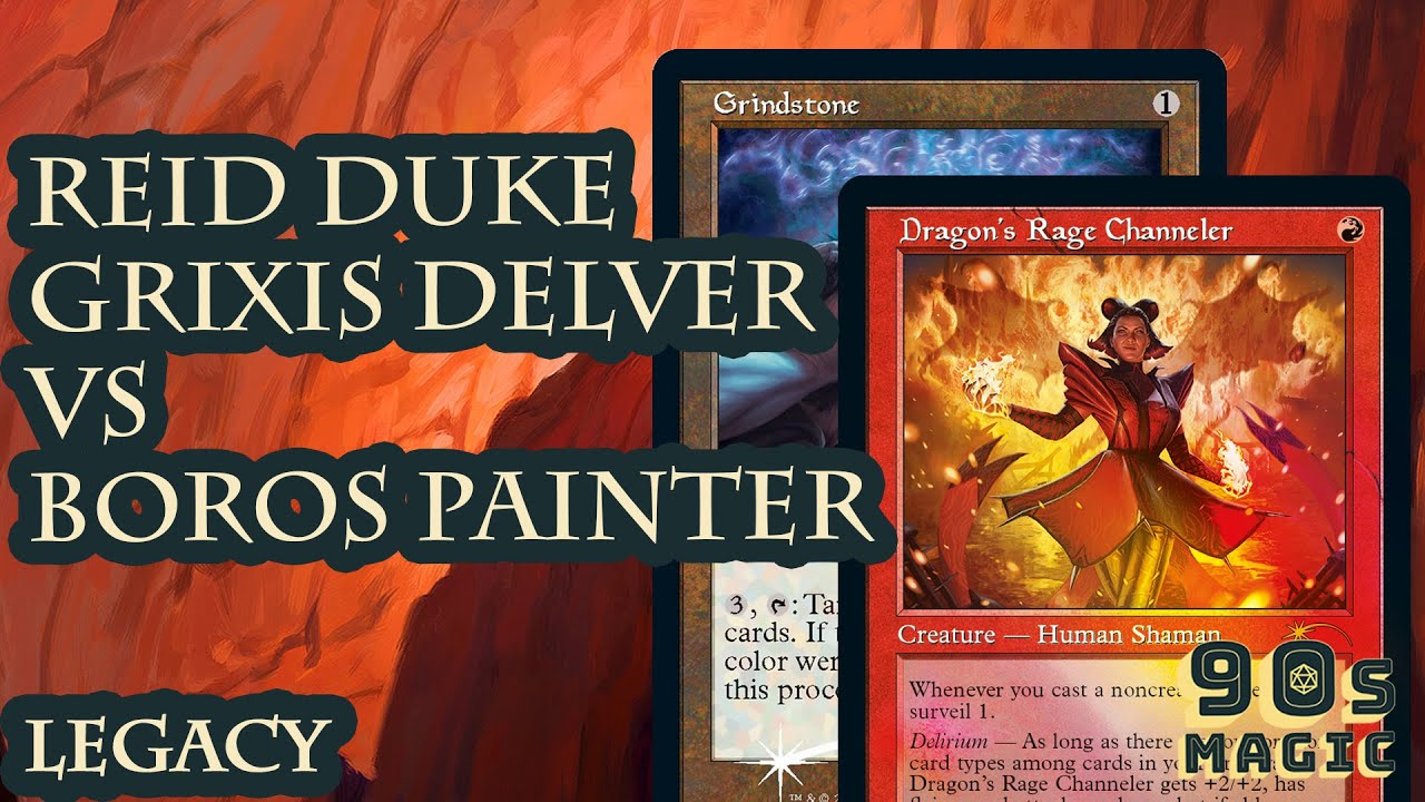 Reid Duke Grixis Delver vs Boros Painter [MTG Legacy] - YouTube