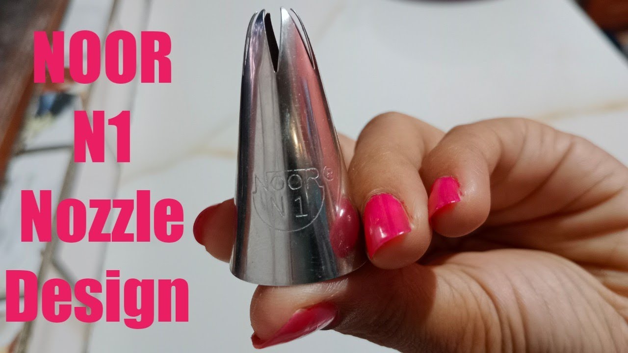 Noor N1 Nozzle Design Idea For Cake | Noor N1 Big Size Nozzle Design ...