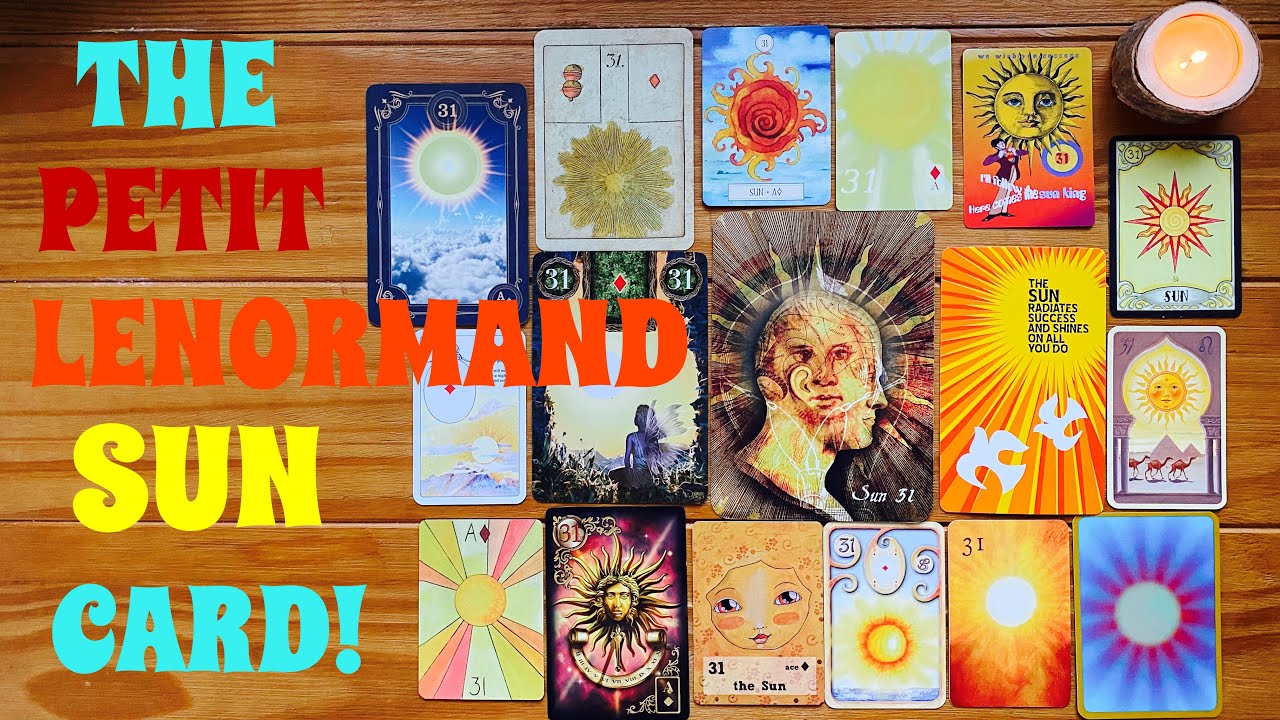 Everything you need to know about the Petit Lenormand Sun card! - YouTube