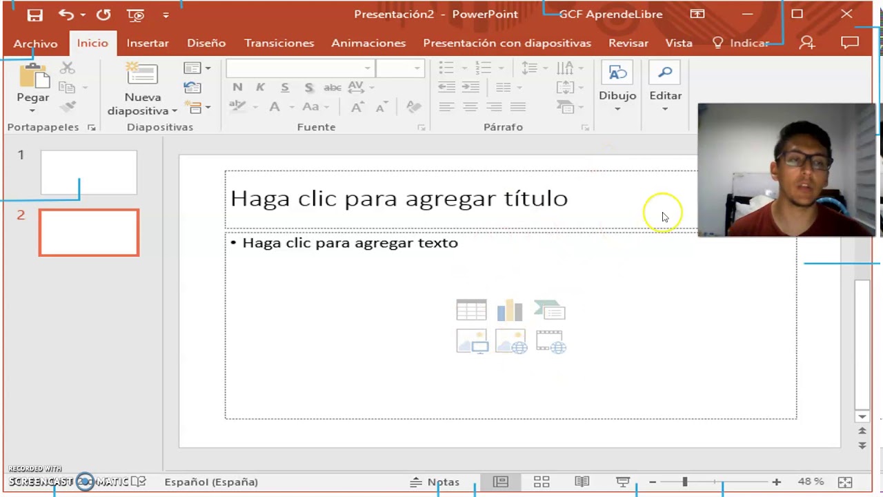 INTERFAZ DE POWER POINT - YouTube