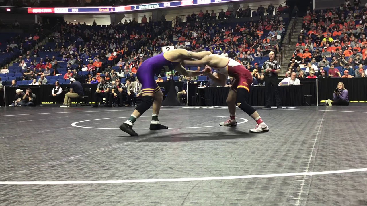 Michael Blockhus (UNI) vs Ian Parker (ISU) - YouTube