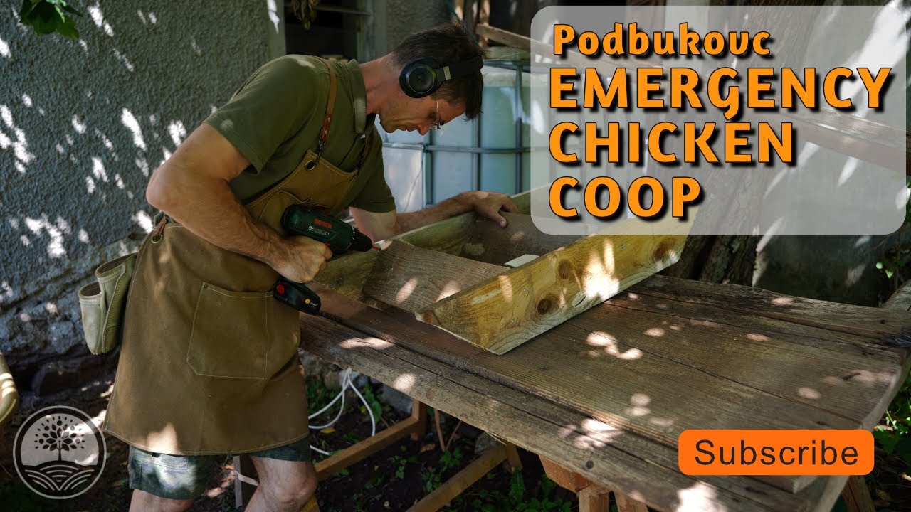 Emergency Chicken Coop - YouTube