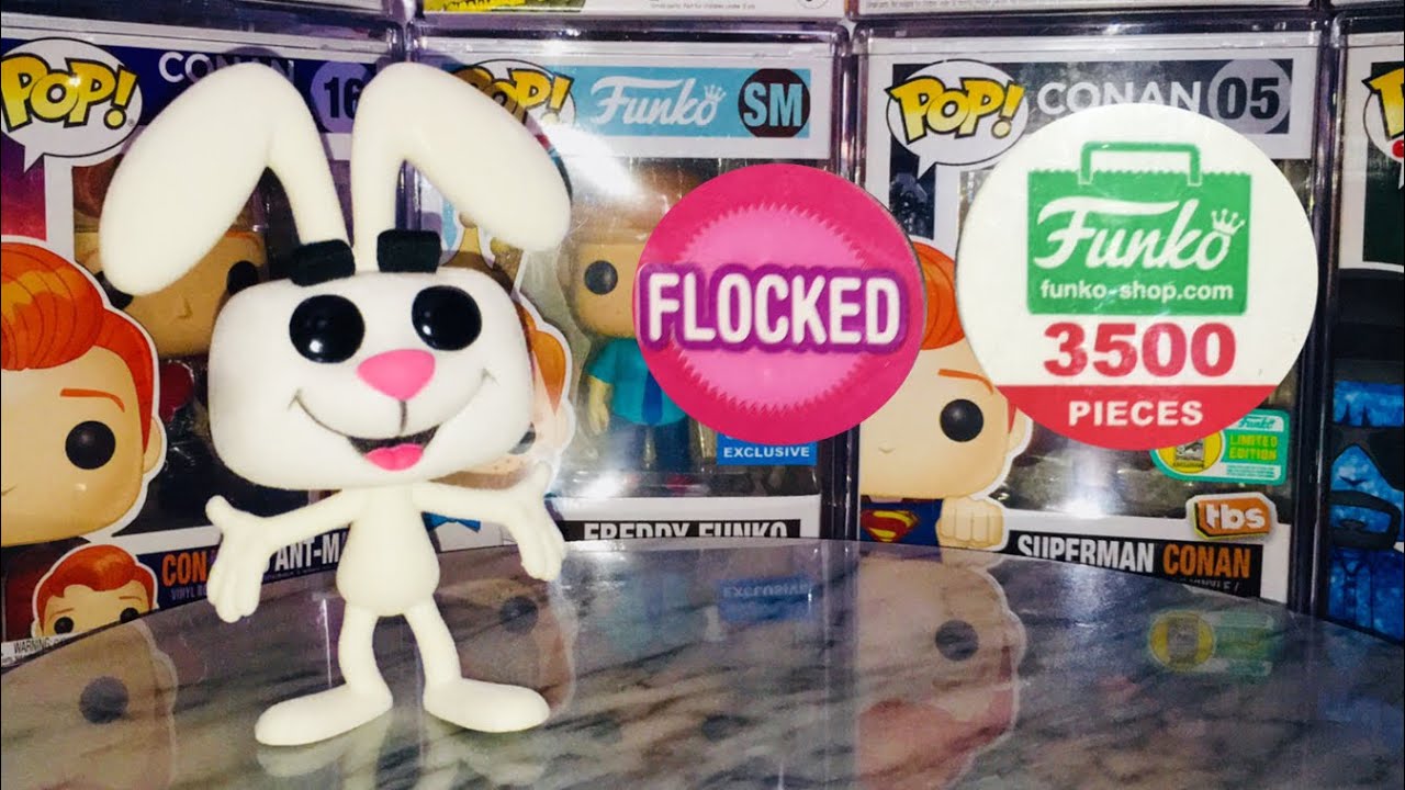 TRIX RABBIT FLOCKED FUNKO POP VINYL AD ICON 3500 - YouTube