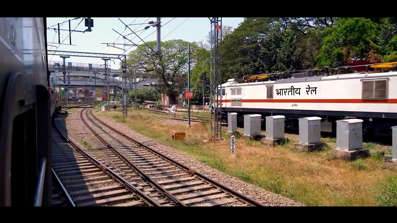 Train speed increase between TEN TCN, INDIAN RAILWAYS. - YouTube