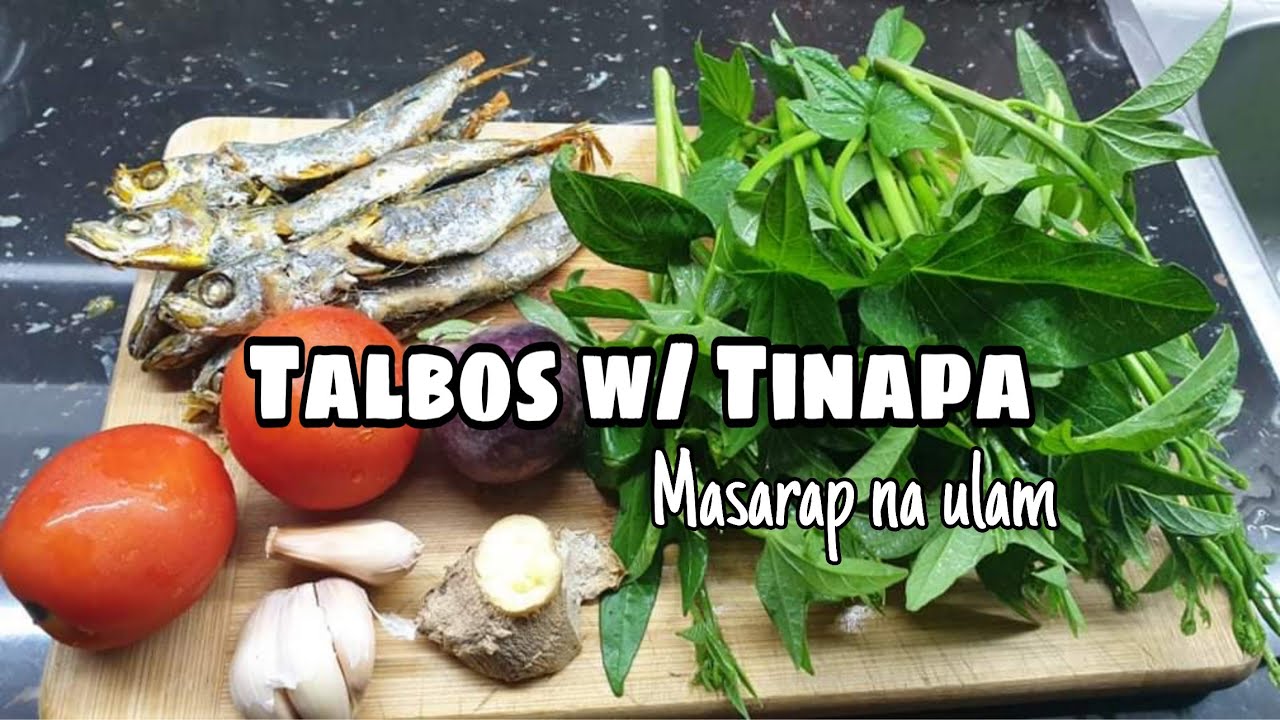 Masarap na Talbos w/ Tinapa - YouTube