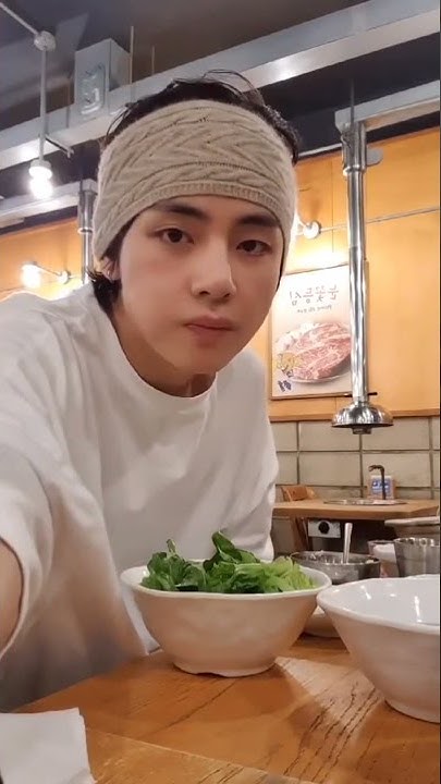 TAEHYUNG MUKBANG| V BTS MUKBANG | STORY IG - YouTube
