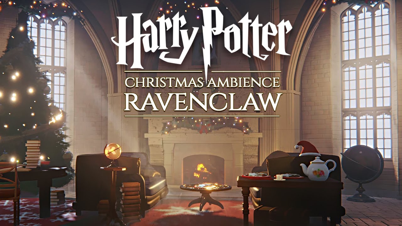 Ravenclaw Christmas at Hogwarts 🎄 Harry Potter inspired Holiday ...