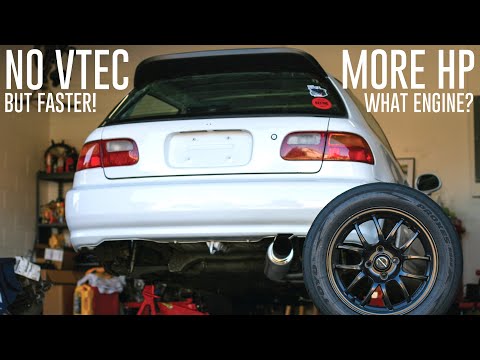 That Engine Swap, NO VTEC, and More Horsepower!