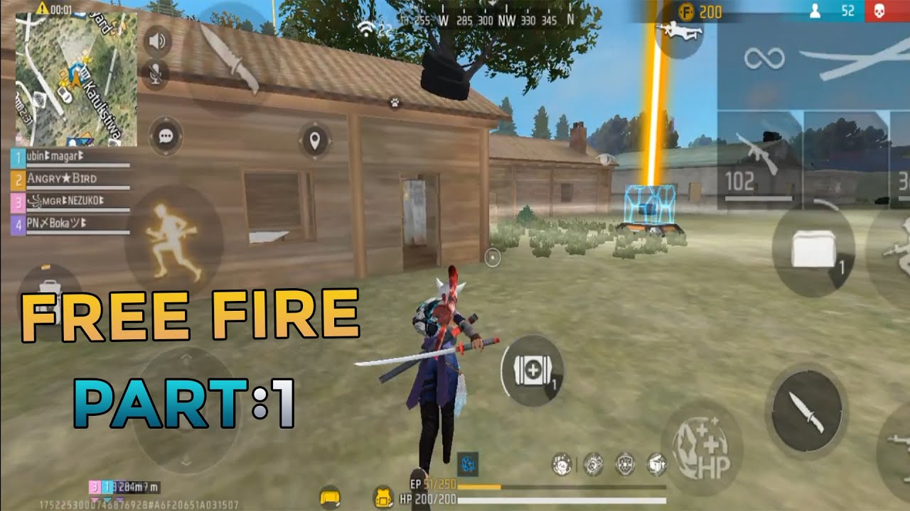 garena free fire gameplay - mfs action - YouTube